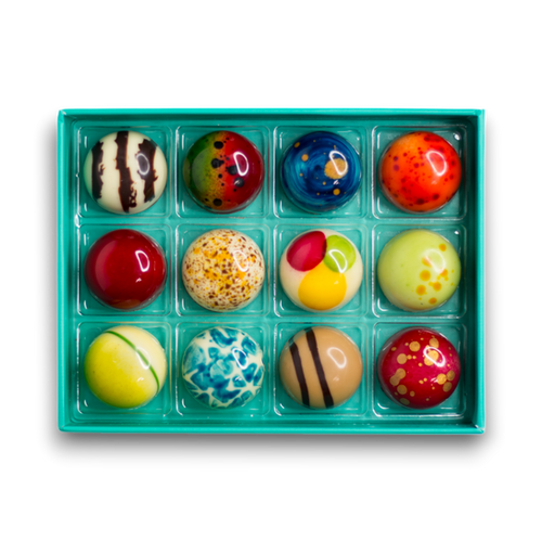 Caja de 12 Bombones Personalizada | Papúa Chocolates