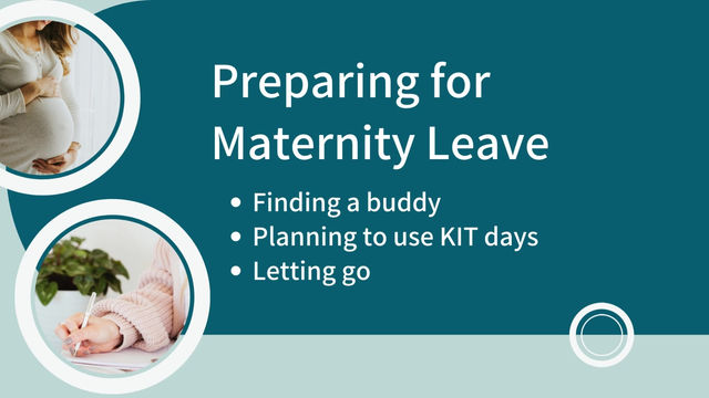 Preparing for Maternity Leave