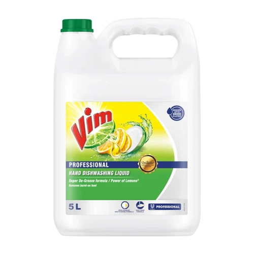 Vim LIQUID 5 LITRE (NEW EDITION) Dish Cleaning Gel Dish Cleaning Gel ...