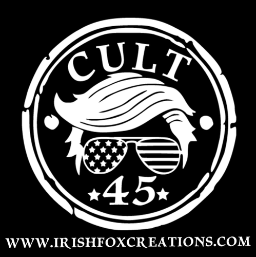 "Cult 45" President 5" Decal | Irish Fox Apparel