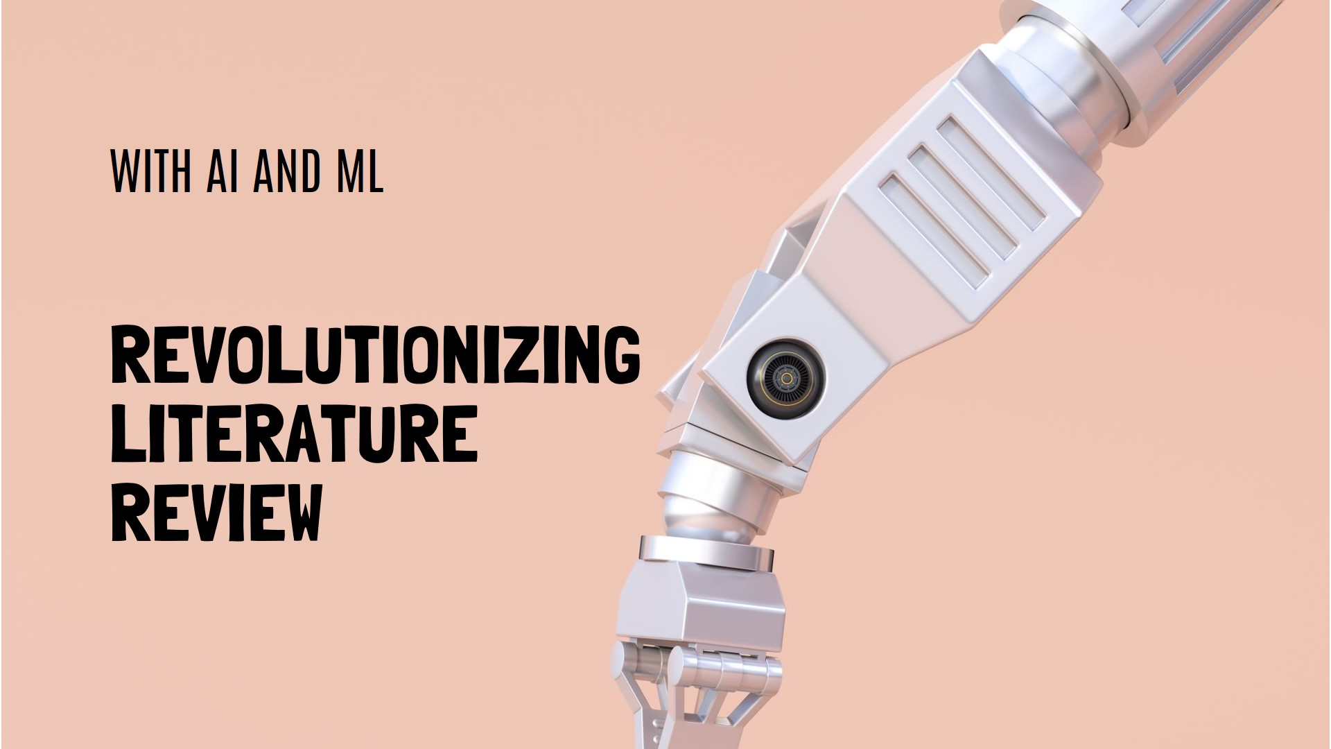 How AI and ML Improve Literature Review Efficiency