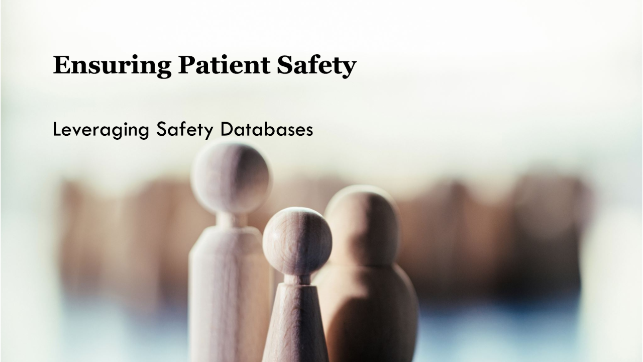 Pharmacovigilance and Public Health: Leveraging Safety Databases for ...