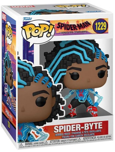 Pop! Marvel Spider-Man Across The Spider-Verse Spider-Byte 1229 ...
