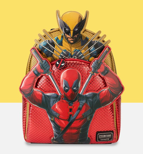 Loungefly Marvel Deadpool & Wolverine Mini Backpack | GamerZone Malta