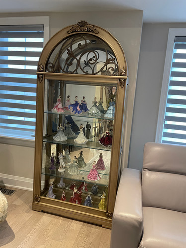 Lot 111 - Display Cabinet (Items Shown Not Included) | Castle Content Sales
