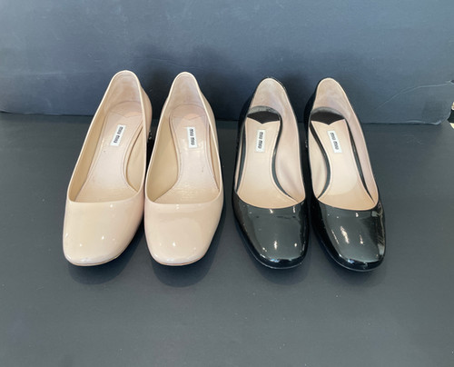 Lot 70 - Mui Mui Shoes Rhinestone Heels X 2 (Size 41) Retail $1,600 ...