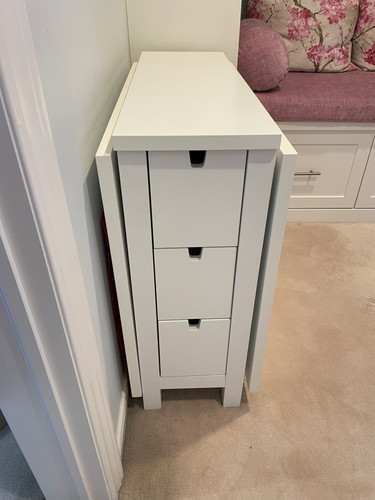 Lot 70 - Ikea Drop-Leaf Table/Desk | Castle Content Sales