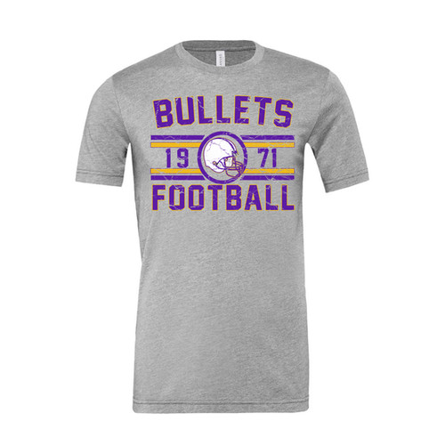 Vintage Bullet Football | Tc Printing Design
