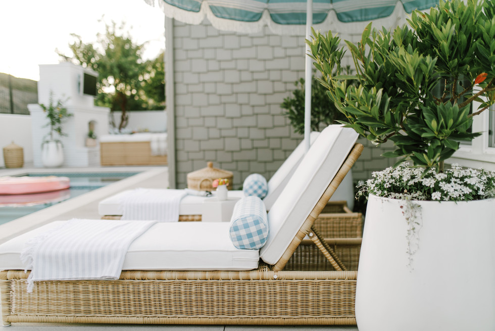 Nantucket House Backyard