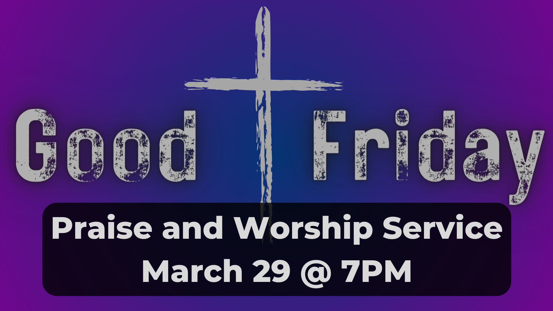 Good Friday Praise Service | Emory Church