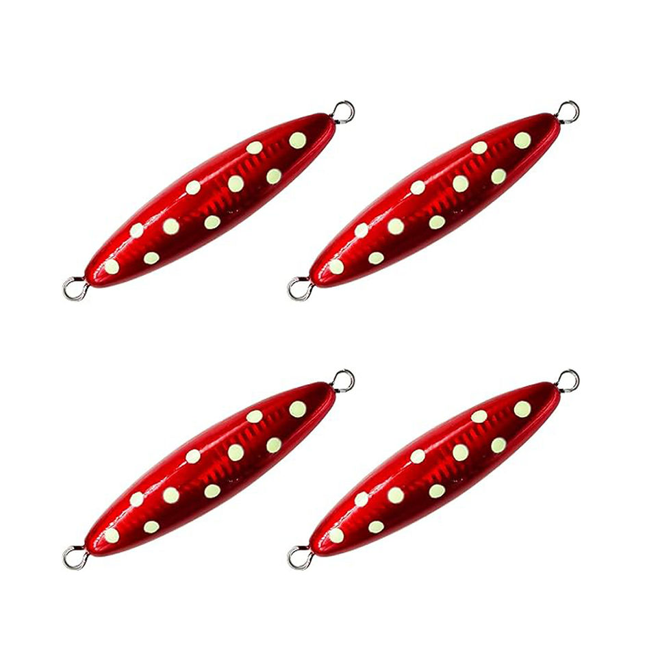 Eddie Bomb Heavy BFT Vertical Flat Fall Jigs, Bluefin Tuna, unrigged ...