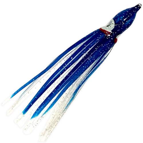 Hoochie Skirts Squid Dark Blue 3.5 inch | Sanhu Tackle