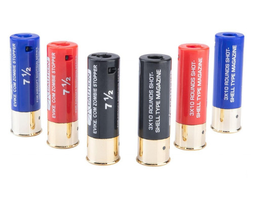 30 Round Shells for Airsoft Shotguns מחסניות לשוטגאן איירסופט 30 כדורים ...