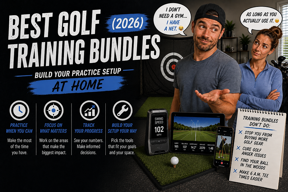 Best Golf Training Bundles (2026) – Build a Complete Practice Setup at Home