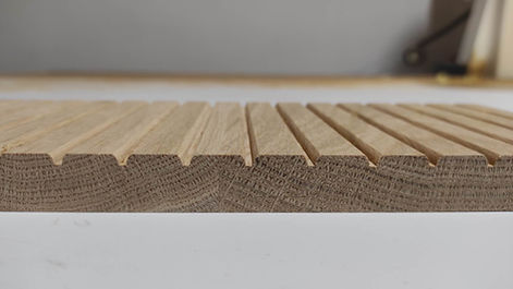 Fluted wood panels | mybettershelf