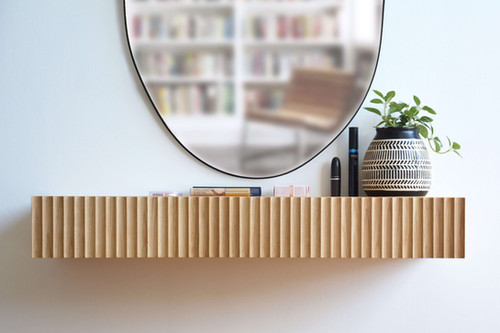 FLUTED oak dressing table | mybettershelf
