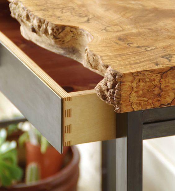 Live edge furniture ideas | mybettershelf