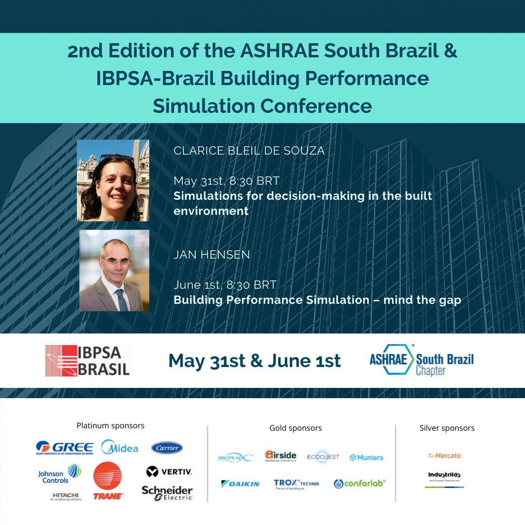 BUILDING PERFORMANCE SIMULATION CONFERENCE - 2nd EDITION