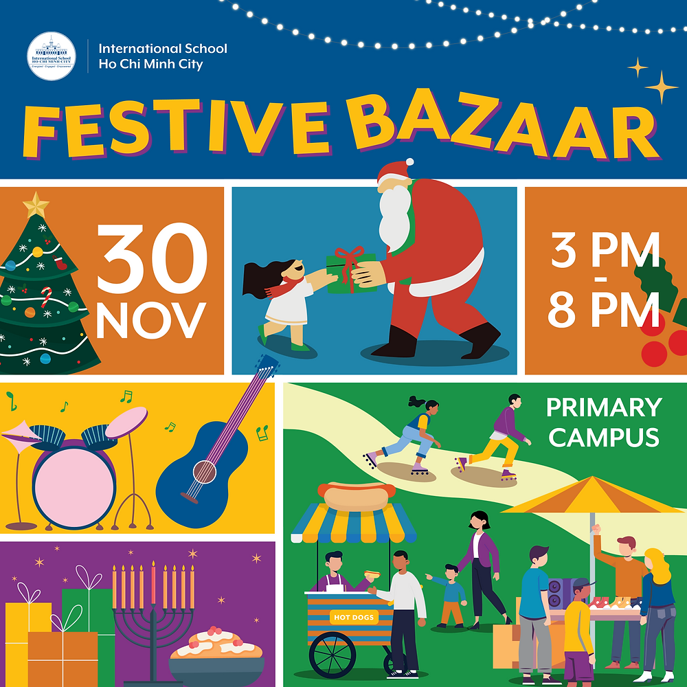 FESTIVE BAZAAR IS COMING NEXT WEEK!