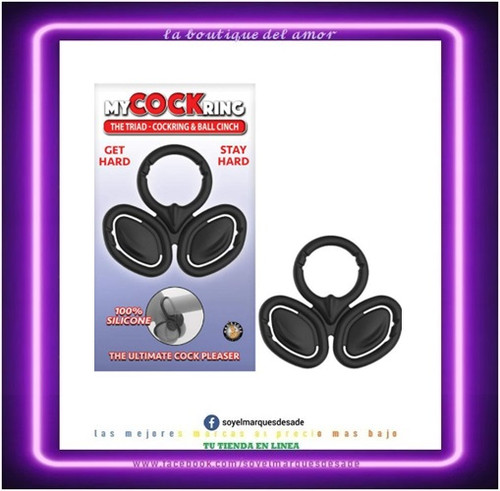 My Cockring The Triad Cockring & Ball Cinch | NEW HISTORY