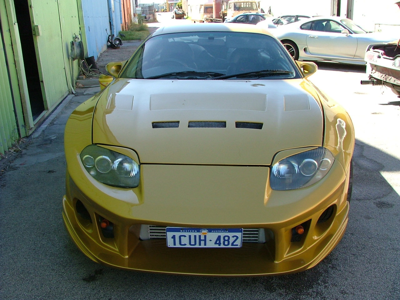 Toyota Supra Gold