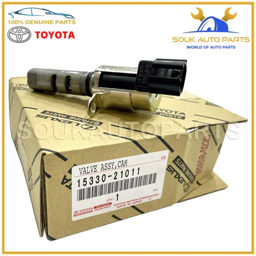 15330-21011 Genuine Toyota CAMSHAFT VVTi VALVE, 1533021011 OEM | Souk ...