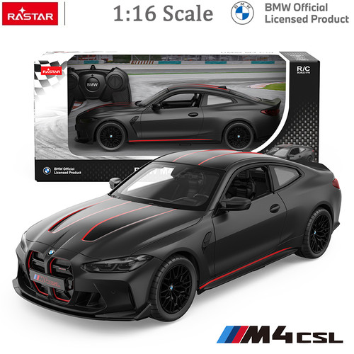 BMW M4 CSL RC Car with MODE2 Controller | 30x13x8.8 cm Scale Model