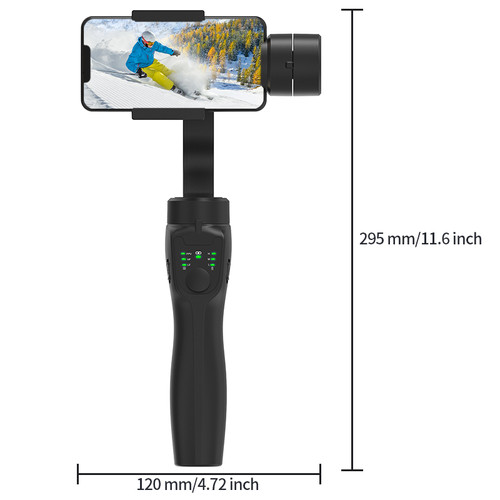 QAML F8 3-Axis Gimbal: Smartphone Videography Essential