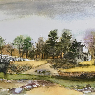 Watercolor Landscape Paintings | Jan L Waldron, Seacoast NH Artist