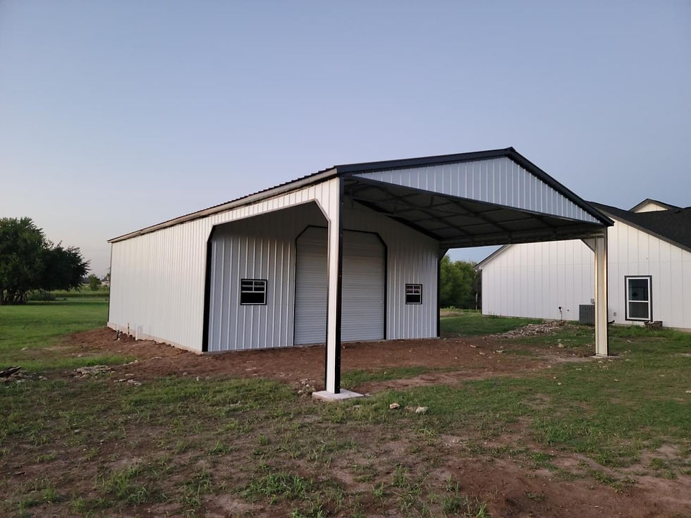 Wood & Steel Structures | ProStructures | Texas Portable Buildings