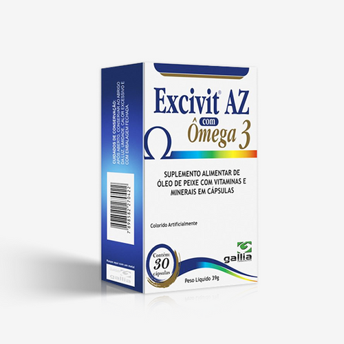 Excivit AZ com Ômega 3 | MG Osteo Pharma