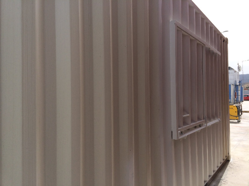 20ft - 6m High Cube Office Container | helleniccontainers