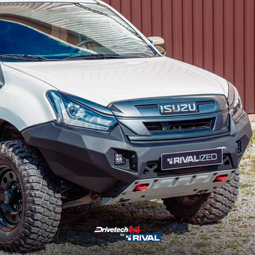 RIVAL Alloy Front Bumper - Isuzu D-MAX (2017-2020) | AOM Offroad - 4x4 ...