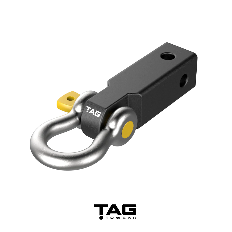 TAG Recovery Hitch - Fixed Bow Shackle (4.75T) | AOM Offroad