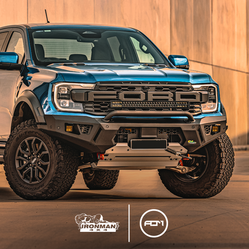 Ironman 4x4 Raid Bull Bar - Ford Ranger Raptor (2022+) | AOM Offroad ...