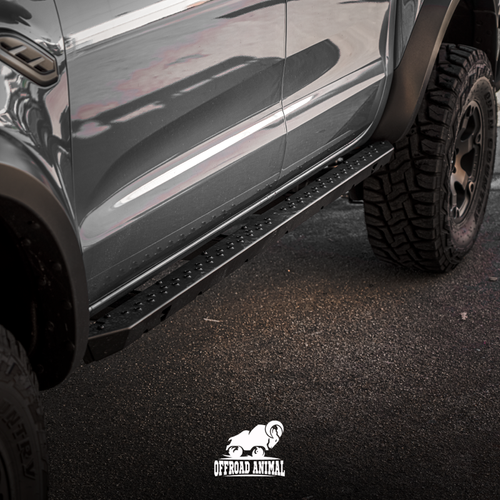 Offroad Animal Rock Sliders - Ford Raptor | AOM Offroad - 4x4 Accessories