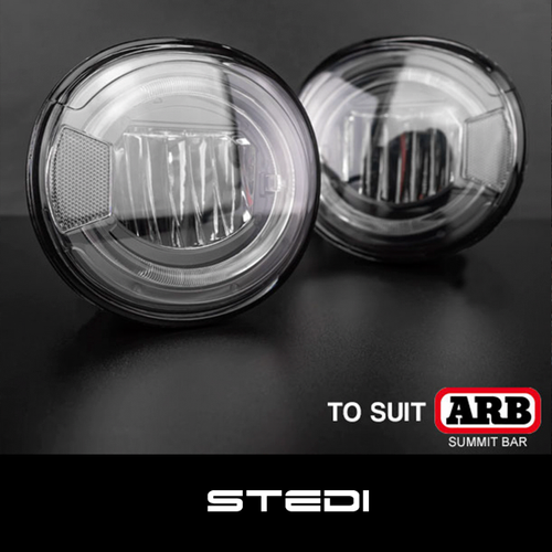 STEDI ARB Summit Bull Bar LED Fog Light Upgrade Kit | AOM Offroad - 4x4 ...
