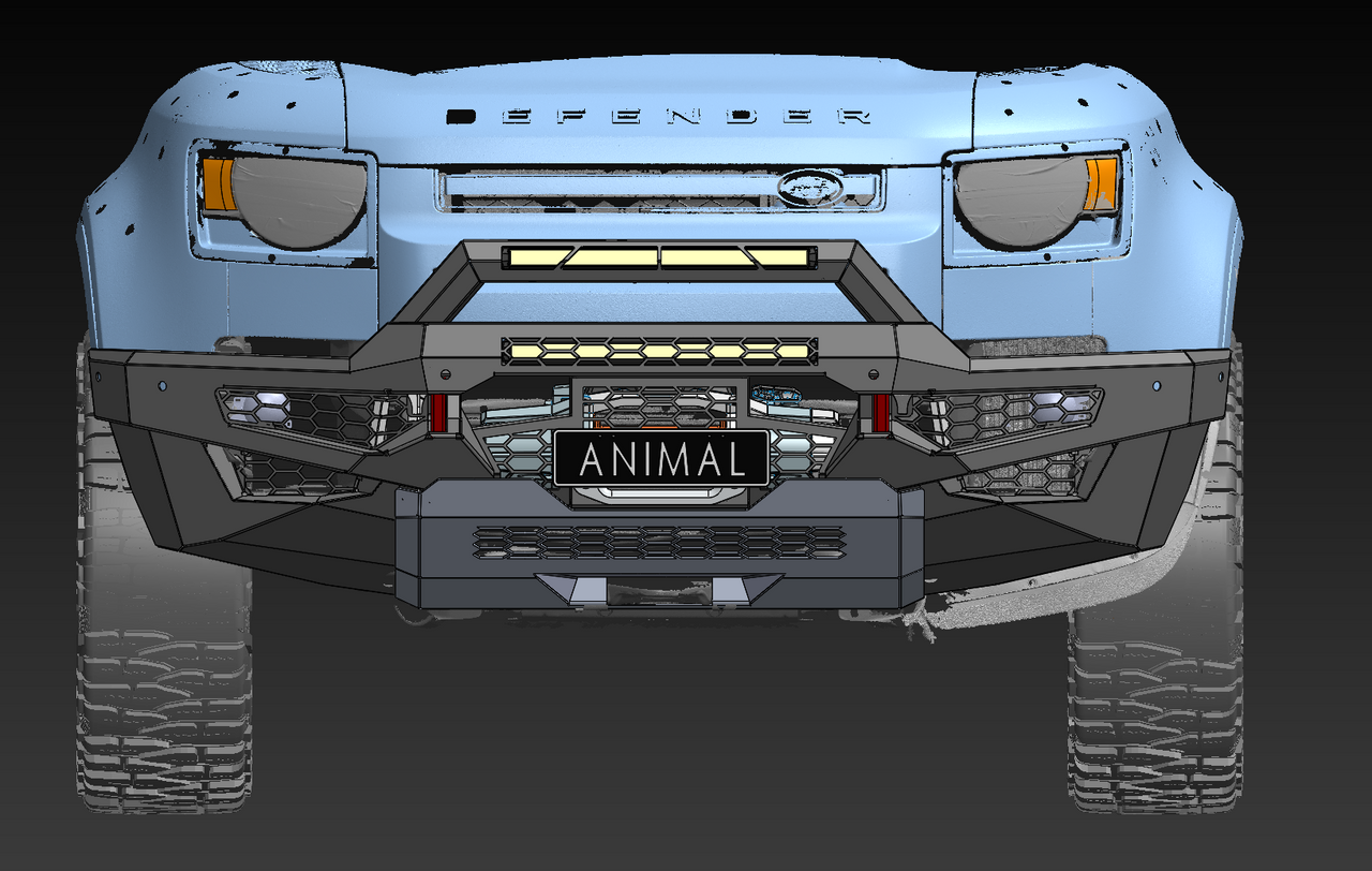 Offroad Animal Predator Bar - Land Rover Defender (2020 ...
