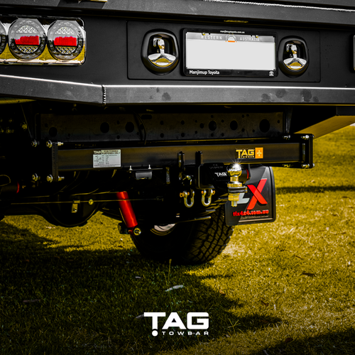 TAG 4x4 Extreme Recovery Towbar - Toyota Land Cruiser 75 & 79 Series ...