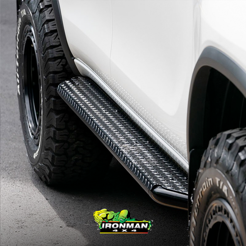 Ironman 4x4 Steel Side Steps - Toyota Fortuner (2021+) | AOM Offroad ...