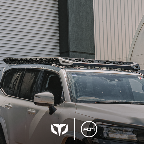 TrailMax Alloy Roof Rack – Toyota Land Cruiser 300 Series | AOM Offroad ...