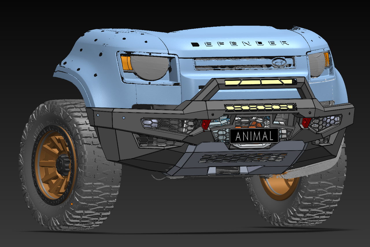 Offroad Animal Predator Bar - Land Rover Defender (2020 ...