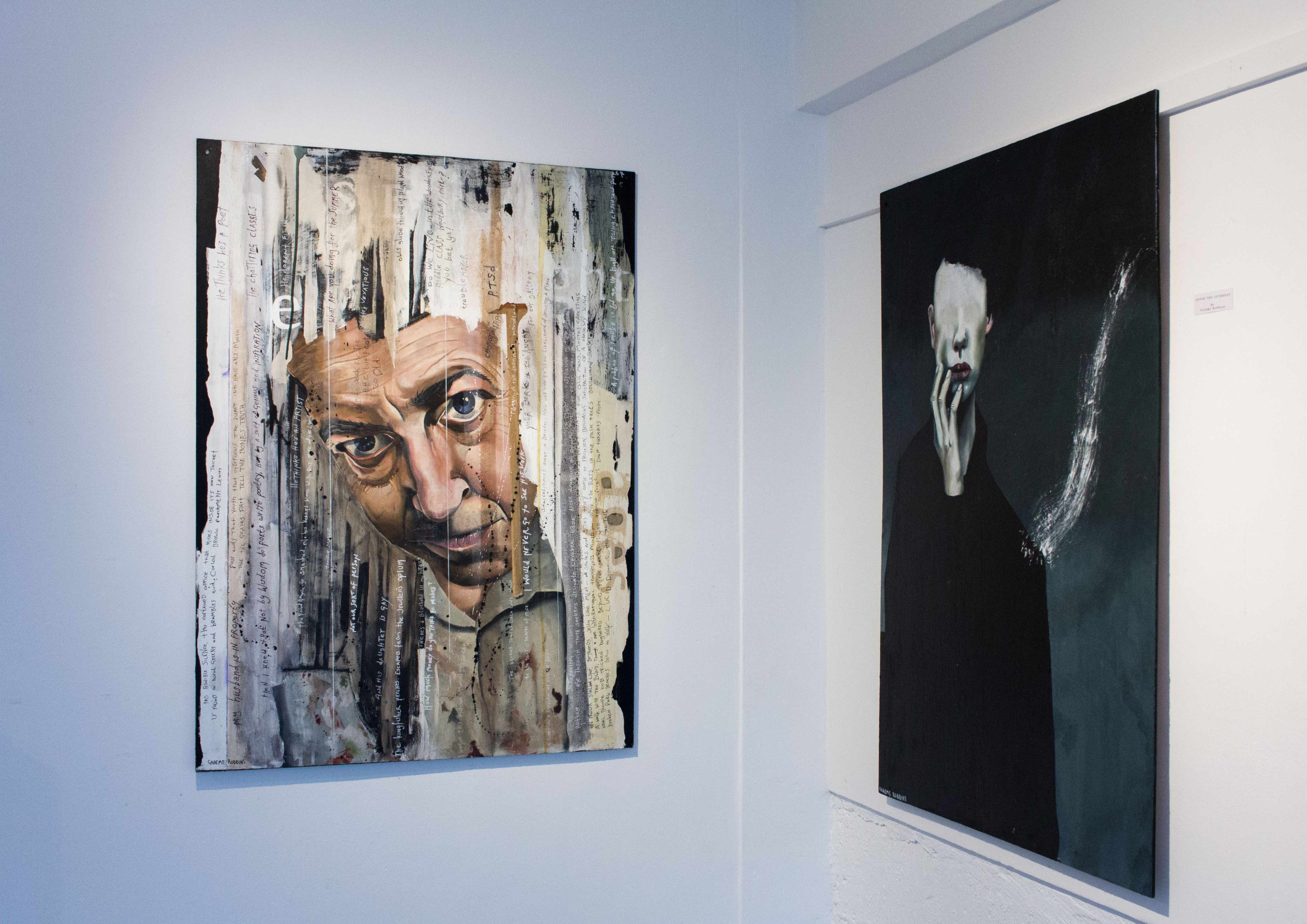 Broken Portraits | Graeme Robbins Bristol Artist and Pub Sign Painter