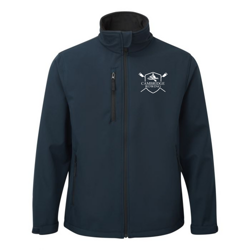 Cambridge Rowing Softshell Jacket in Navy Blue | Cambridge Rowing Exp