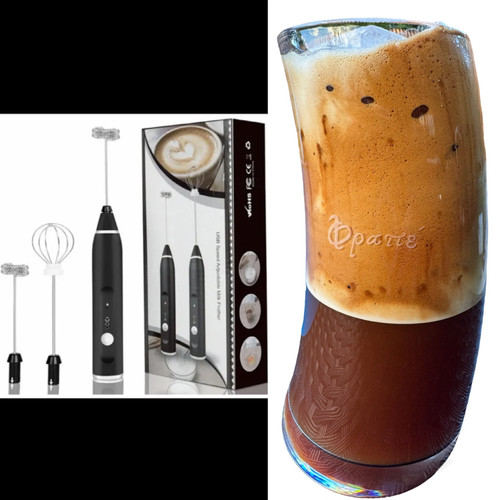 Bundle & Save 1x portable usb frappe machine & 1 x frappe(Φραπέ symbol ...