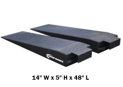 Race Ramps Ultra Lightweight Ramps for 4 Post Lift | Top Tier Lift Compan