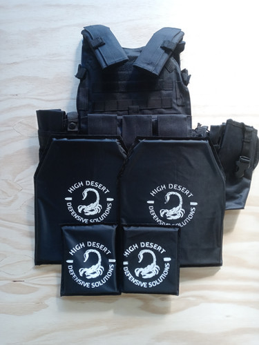 Level 3A+ Soft Armor 5x6 Side Plates | Hdds