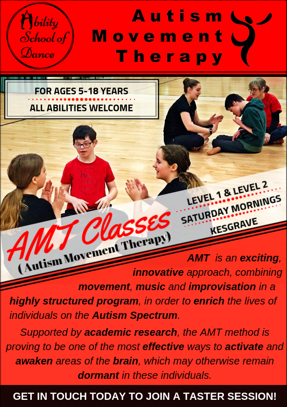 Autism Movement Therapy | Ability School of Dance | Kesgrave, Ipswich
