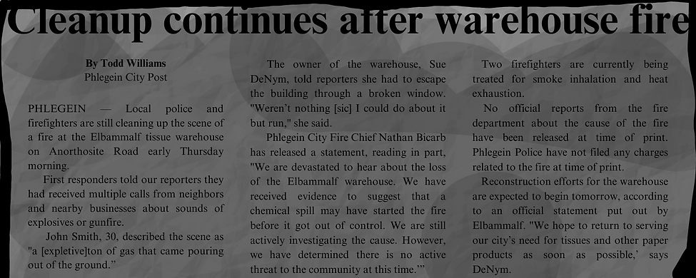 Newspaper style guide | Story Storage