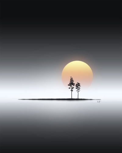 ISLET'S EPHEMERAL GOLDEN SUNSET | kathrinfederer.ch